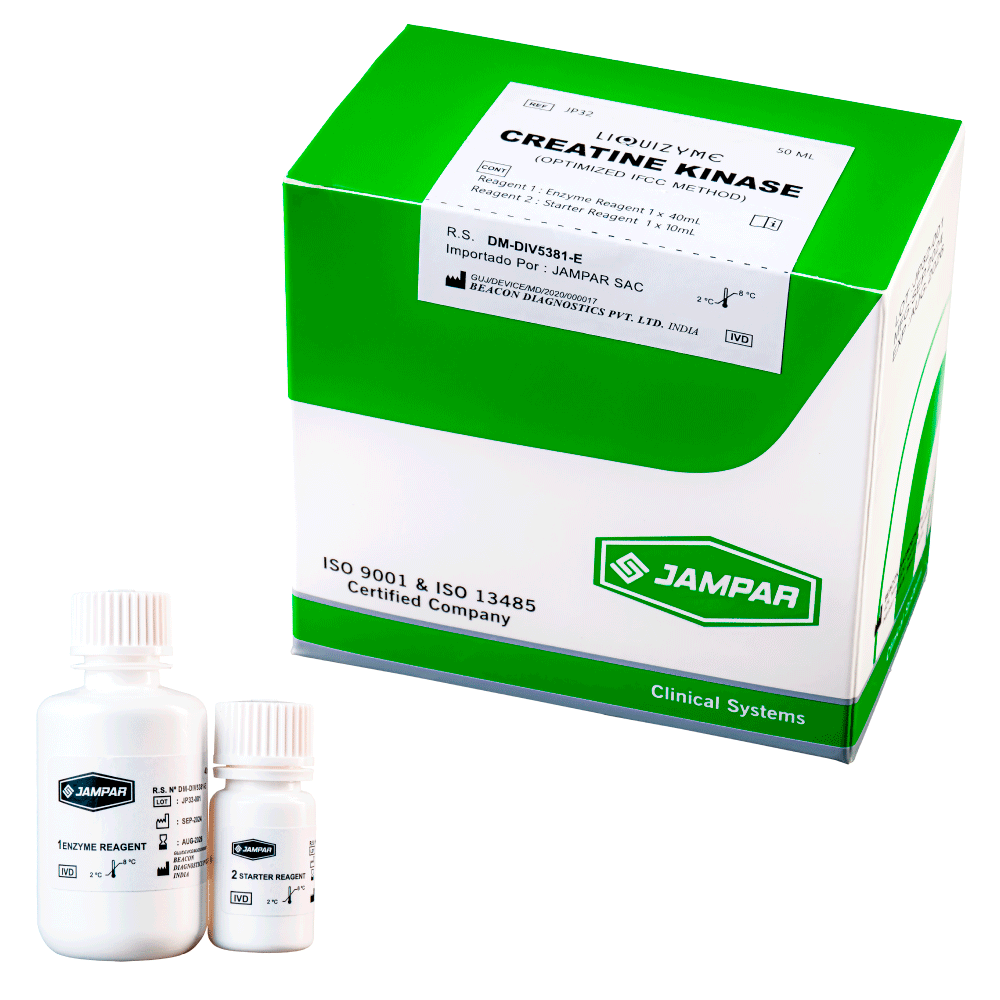 CK-NAC x 50m (R1-1x40ml, R2-1x10ml + Estándar 1x3ml) - SAP:261010032 ...